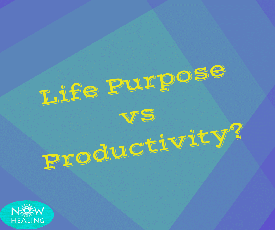 Life Purpose vs. Getting Sh*t Done - Now Healing